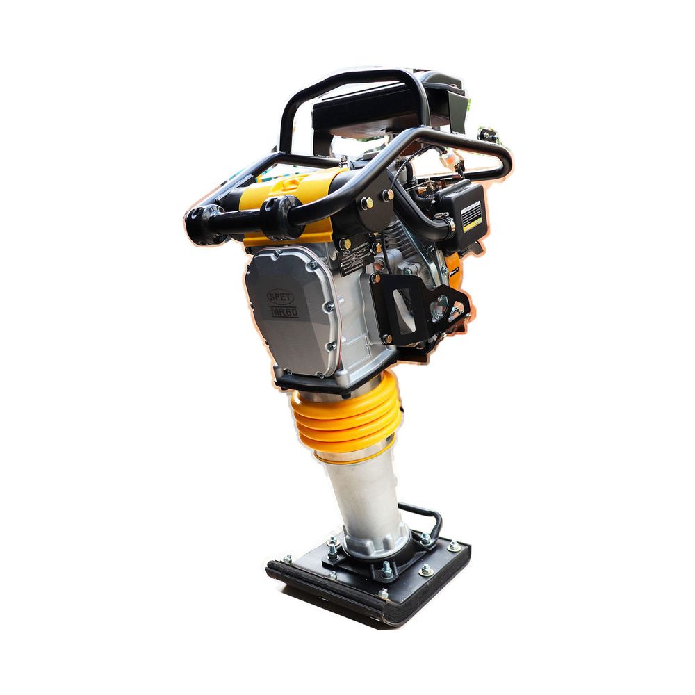 Compactador de Solo a Gasolina 4 HP Canela Fina / Tipo Sapo MR60 EH12 L ...