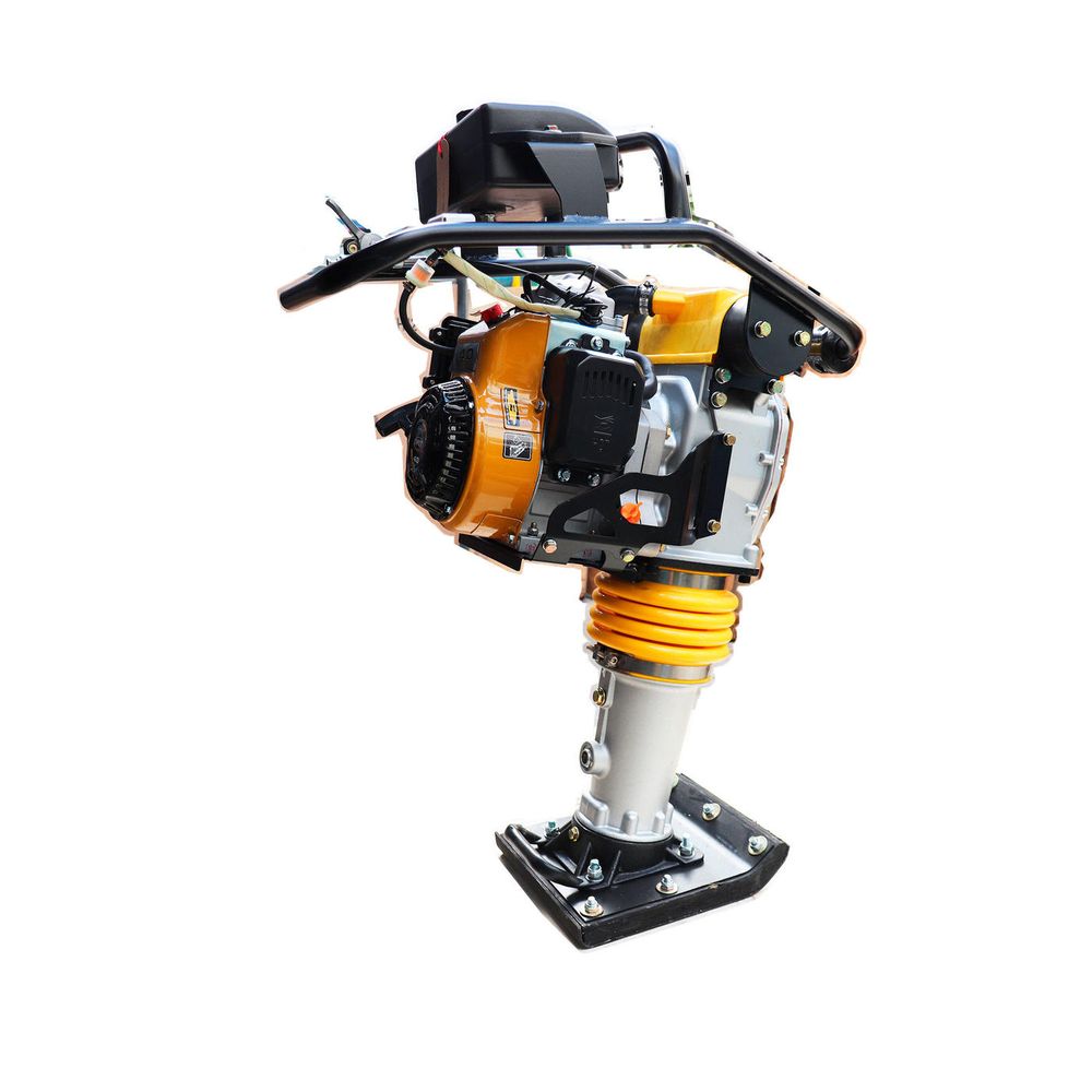 Compactador de Solo a Gasolina 4 HP Canela Fina / Tipo Sapo MR60 EH12 L ...